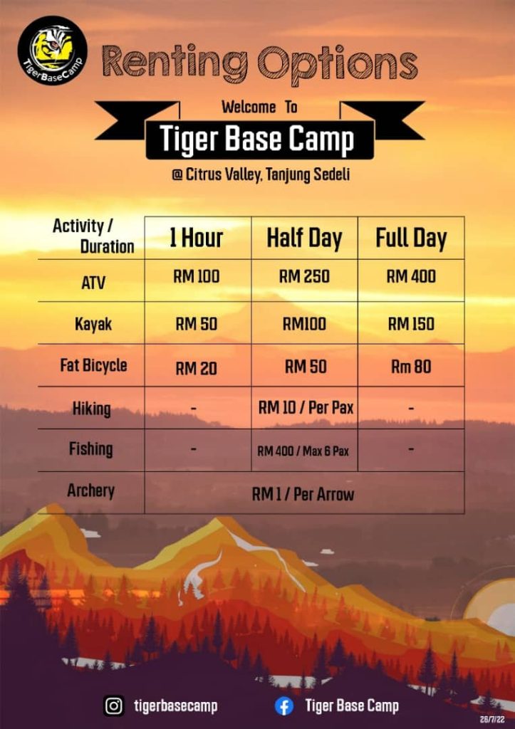 Tiger Base Camp – Campersite.my
