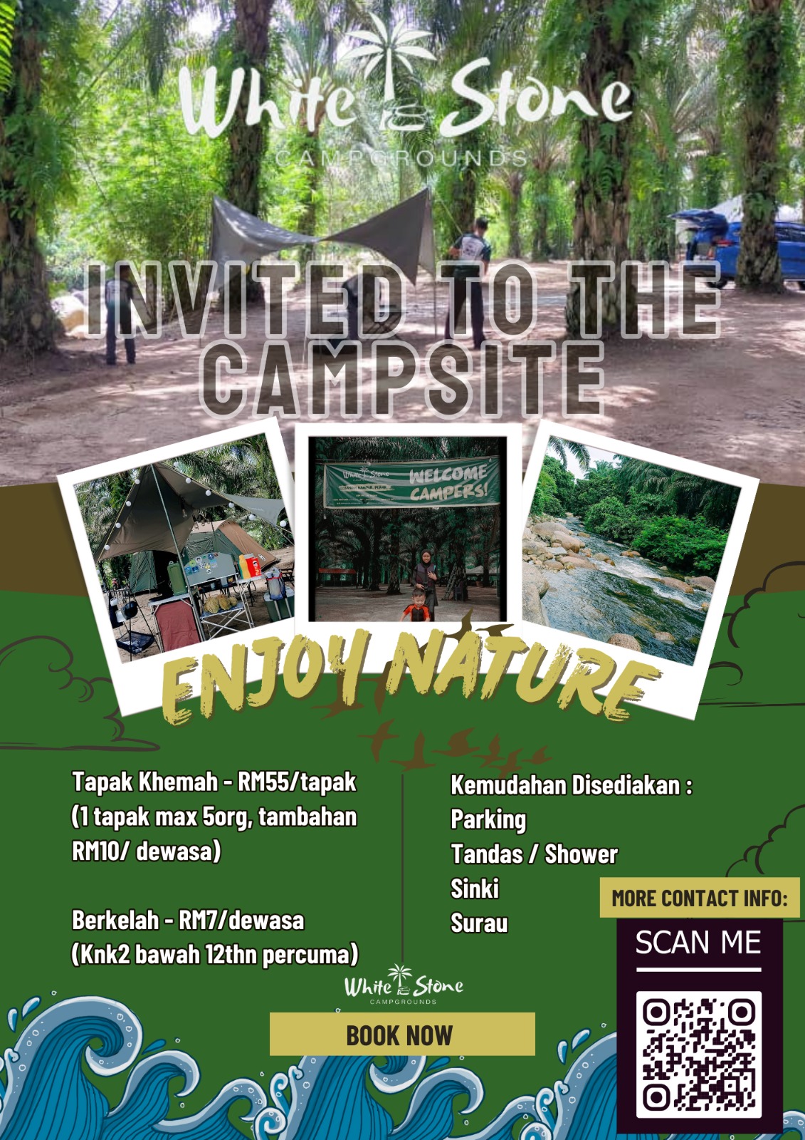 White Stone Campgrounds – Campersite.my